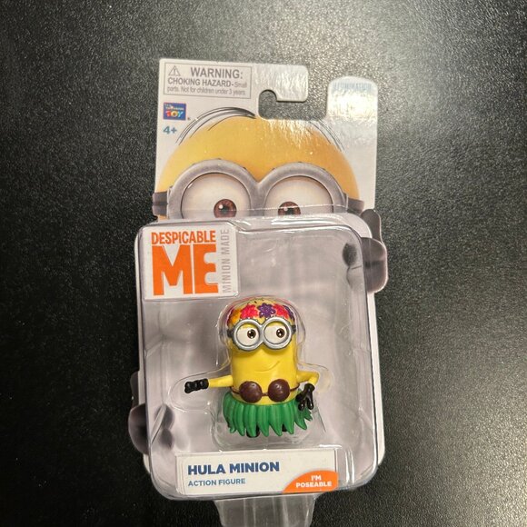 Thinkway Toys | Toys | Despicable Me Hula Minion Figurine Brand New ...